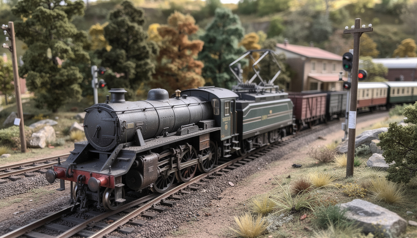 Train Modélisme : Créez Votre Réseau avec Locos, Wagons et Décors